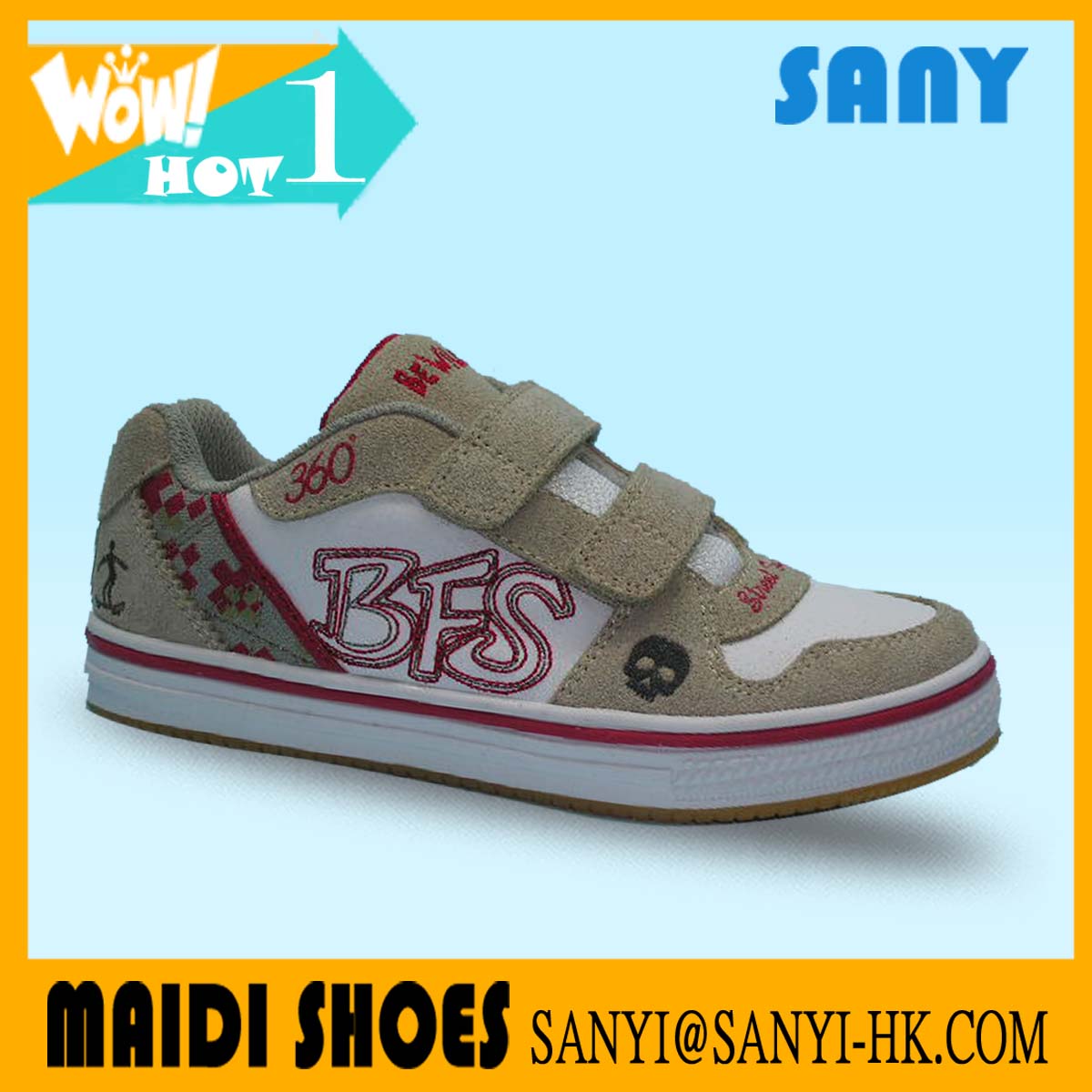 Hot Newest Print Skateboard Fit Kid Shoes for Boys | Quanzhou Yimao ...