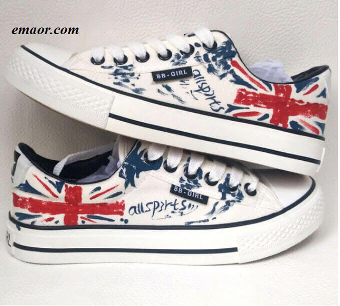 Betsy Ross Shoes Design Custom Hand Painted Shoes Pulls Flag Shoes ...